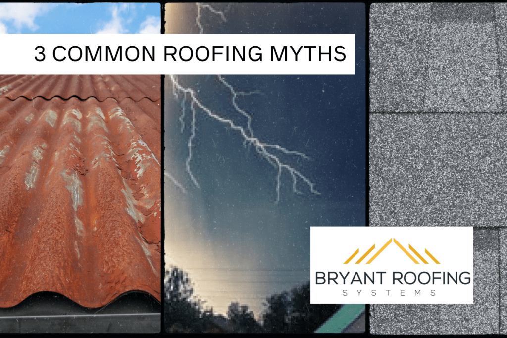 3 Unbelievably Common Roofing Myths | Bryant Roofing Systems