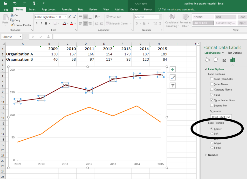 How To Add Multiple Data Labels In Excel Line Chart Infoupdate
