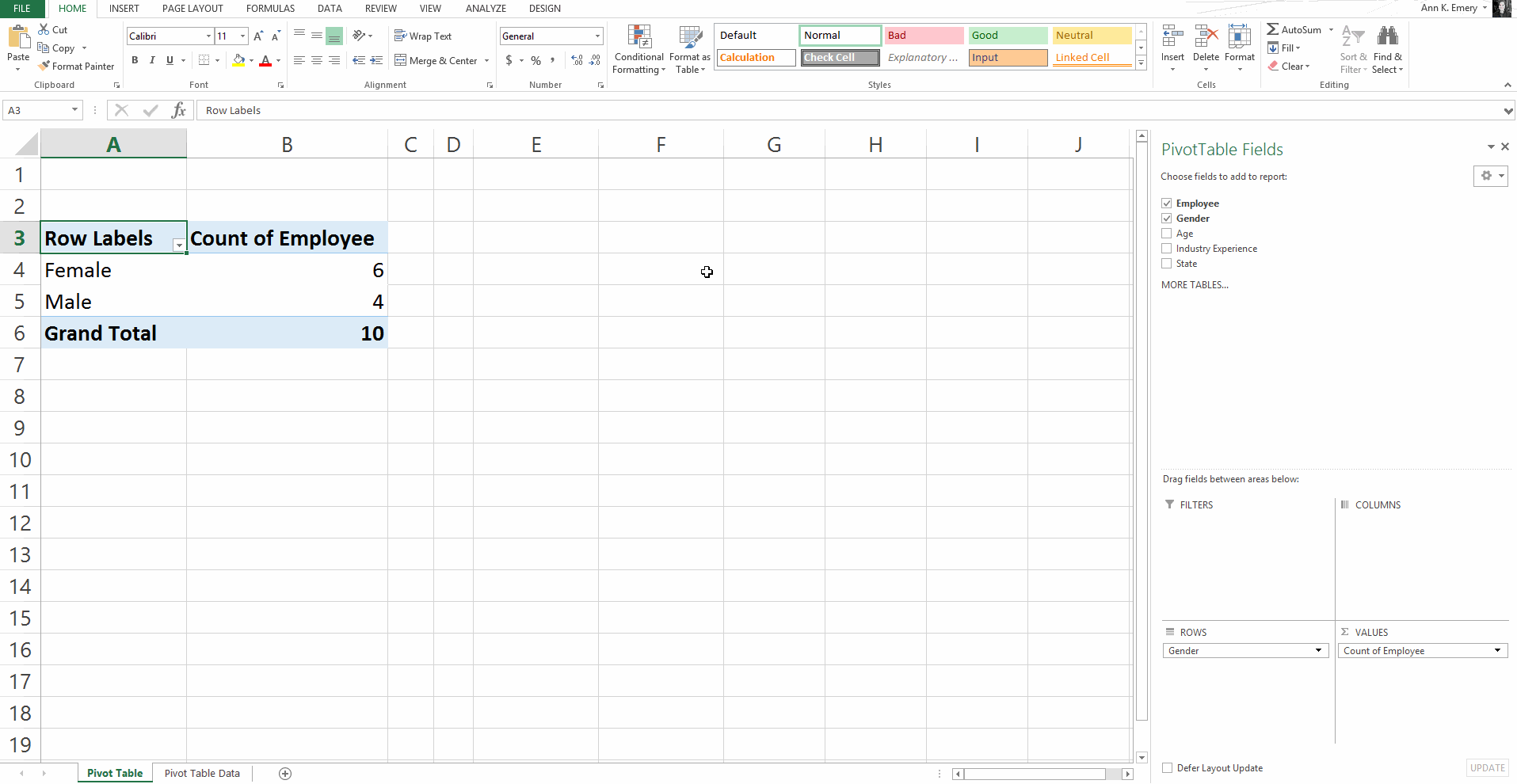 Using Pivot Tables In Excel Cabinets Matttroy