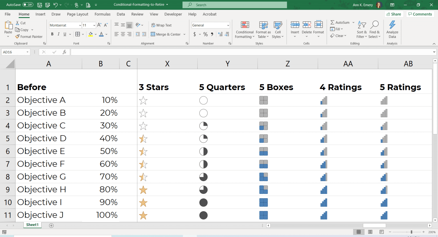 24 Conditional Formatting Visuals in Microsoft Excel that Should Be ...