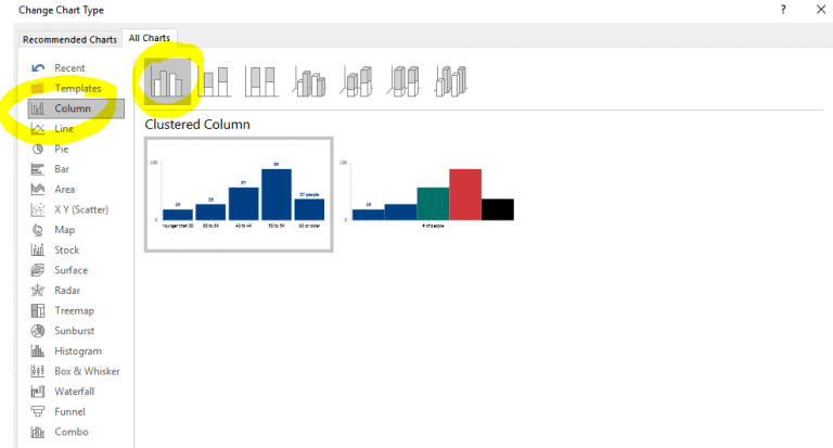 How to Rotate Horizontal Bar Charts into Vertical Column Charts (and ...