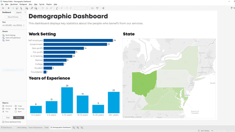 How to Make Your First Tableau Dashboard | Depict Data Studio