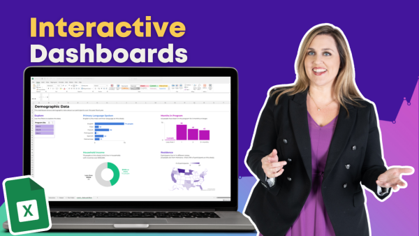 How to Make Interactive Dashboards in Excel (30-Min Demo & Files to ...