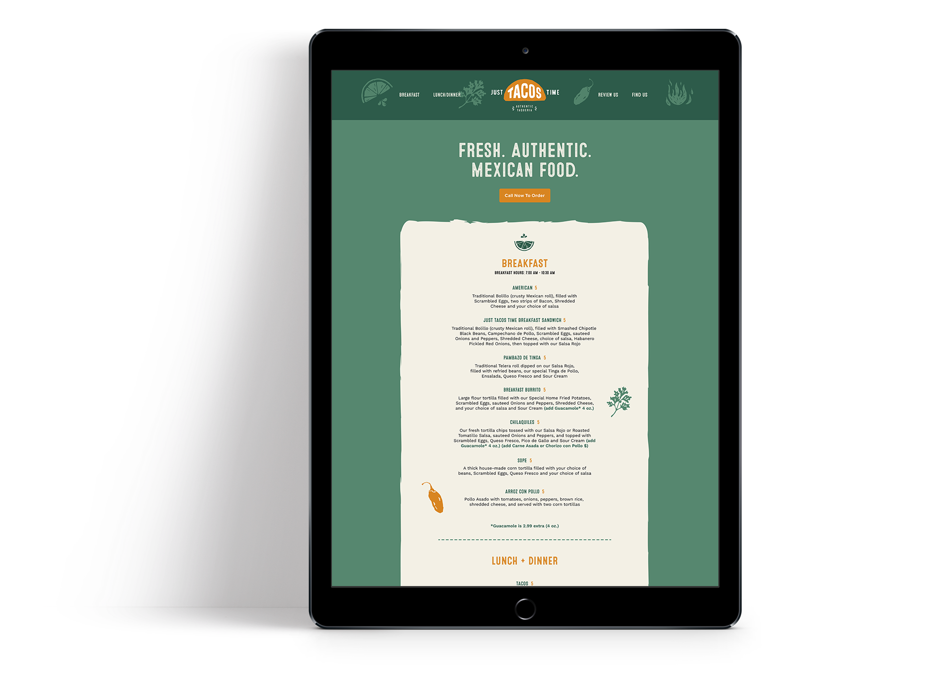 Just Tacos Time | Kicks Digital Marketing