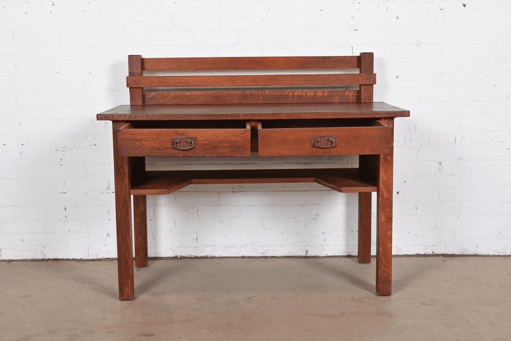 Antique Stickley Mission Oak Arts & Crafts Desk, Circa 1900 | LIBERTY ...