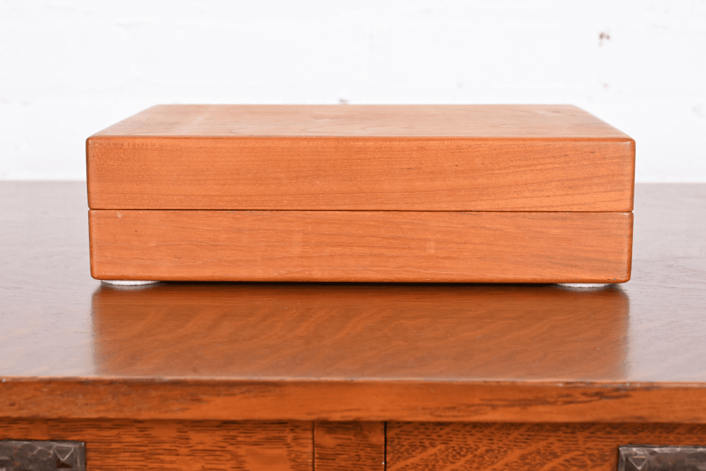 Dyrlund Danish Modern Teak Desk Accessory or Jewelry Box | LIBERTY & 33RD
