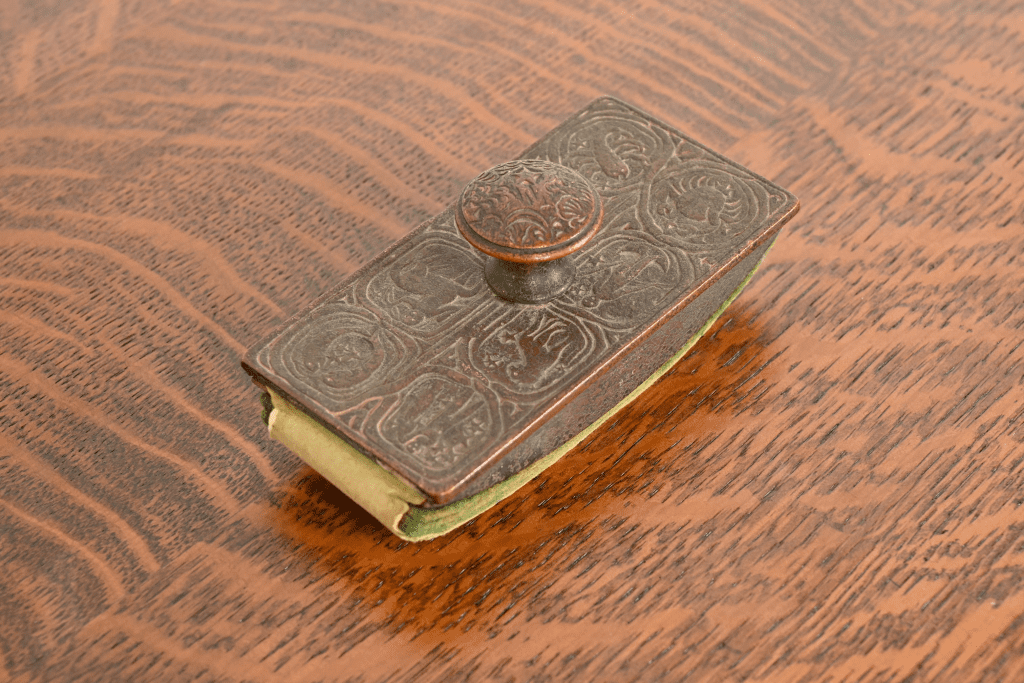 Tiffany Studios New York 'Zodiac' Bronze Rocker Blotter, Circa 1910 ...