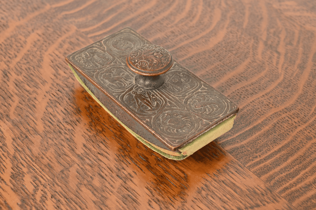 Tiffany Studios New York 'Zodiac' Bronze Rocker Blotter, Circa 1910 ...