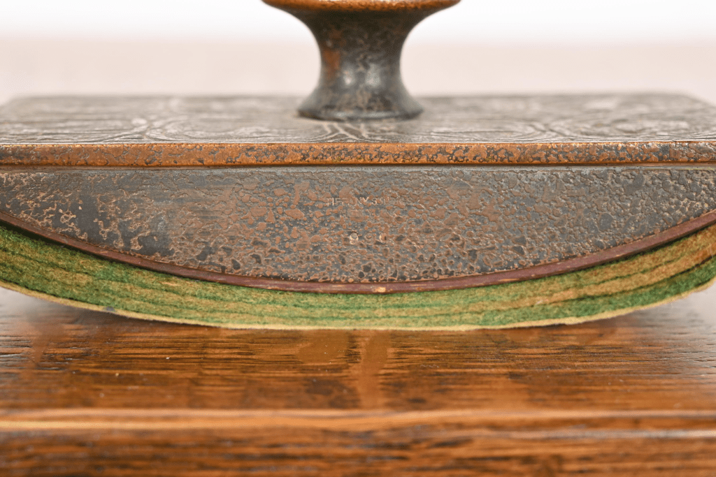 Tiffany Studios New York 'Zodiac' Bronze Rocker Blotter, Circa 1910 ...