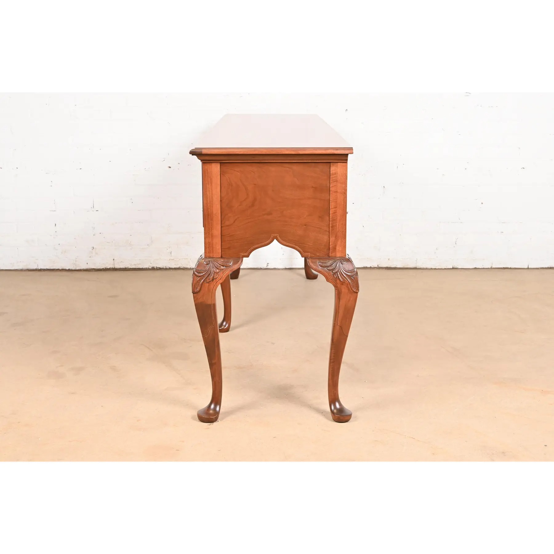 Baker Furniture Stately Homes Collection Georgian Burled Walnut Sideboard, Newly Refinished ...