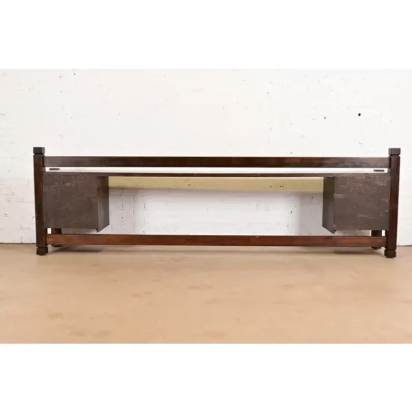 Klaus Rausch Mid-Century Brutalist Geometric Monumental Console Table ...