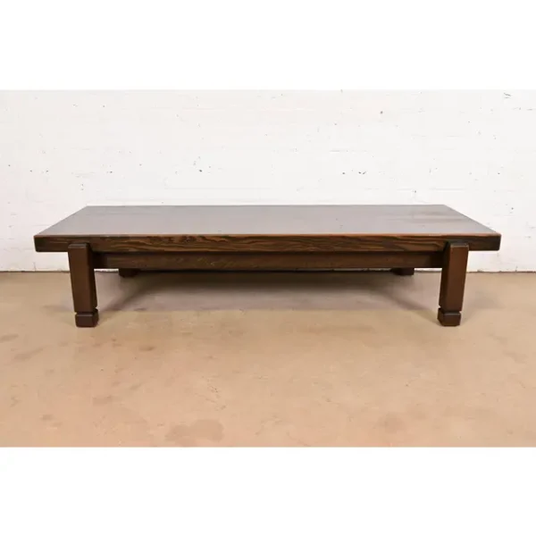 Klaus Rausch Mid-Century Brutalist Geometric Coffee Table, 1960s ...