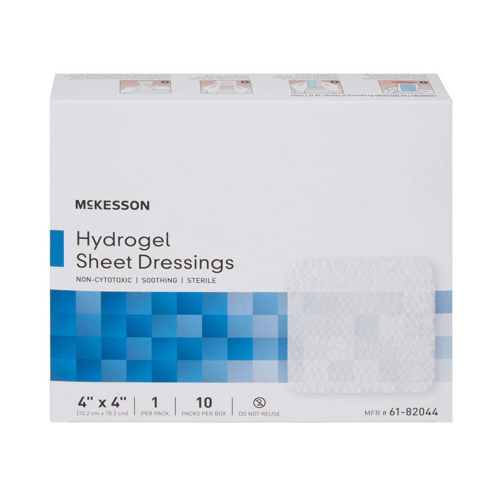 McKesson Hydrogel Dressing, 4 x 4 Inch | Williams Bros Pharmacy