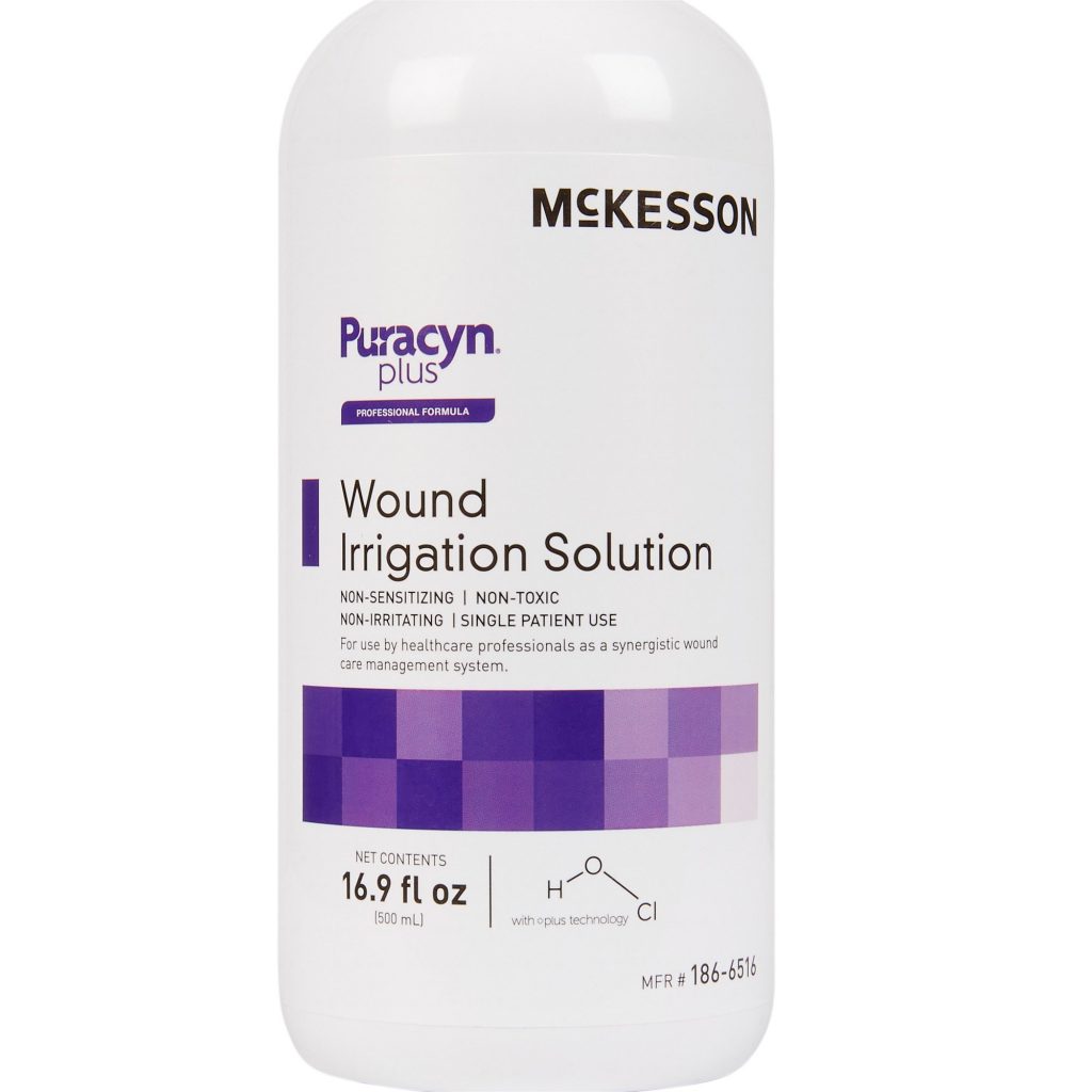 McKesson Puracyn® Plus Professional Wound Irrigation Solution ...